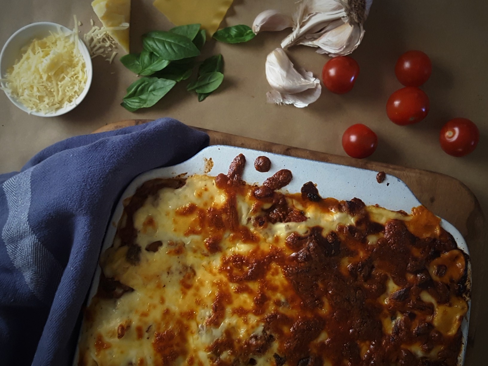 Crispy Topped Lasagna