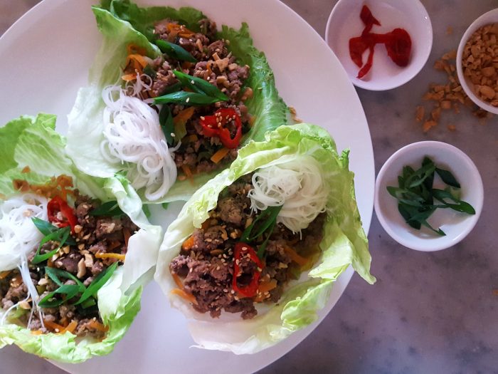 Beef San Choi Bao - Embrace the Messy Fingers!